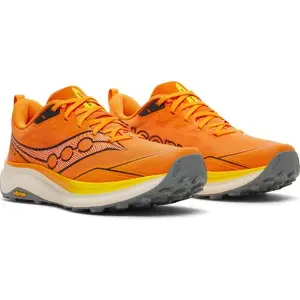 Saucony Peregrine 16 Trail Running Shoe - Fuego/cyber