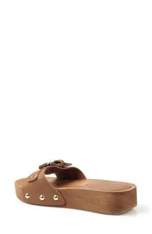 ZIGI Ninnah Leather Slide Sandal - Tanlt