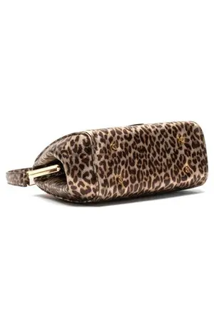 FRANCES VALENTINE Katherine Metallic Leather Frame Bag