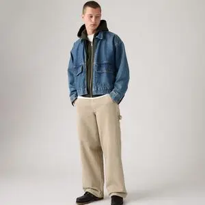LEVI'S Extra Baggy Utility Jeans - Think Twice Garment Dye