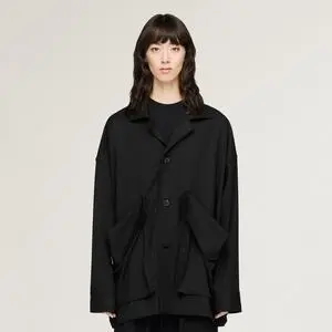 Adidas Y-3 Wool Chore Coat - Black