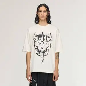 Adidas Y-3 Chito Graphic Short Sleeve Tee - Chalk White