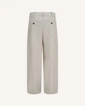 Brunello Cucinelli Wool And Cashmere Tailored Palazzo Pants