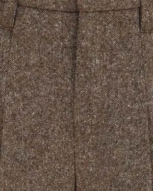 Brunello Cucinelli Virgin Wool Palazzo Pants With Monili Detail
