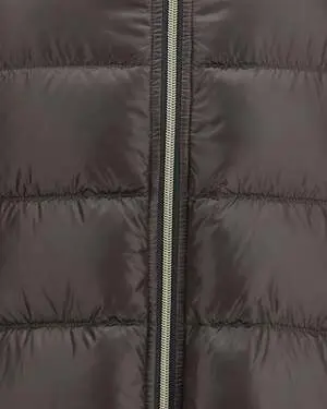 Herno Midi Quilted Down Jacket - Grey