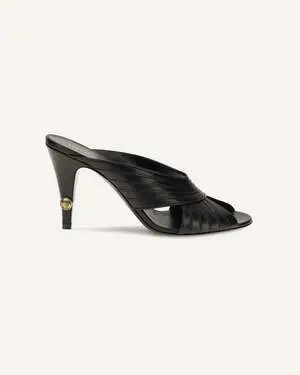 Versace Nappa Leather Mules