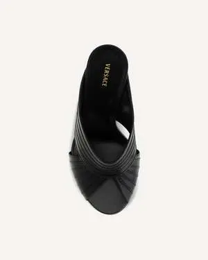 Versace Nappa Leather Mules