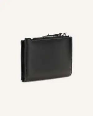 VIVIENNE WESTWOOD Slim Flap Leather Card Holder