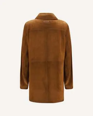 VALSTAR Suede Long Jacket
