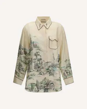 ALEMAIS Alemaïs Scout Silk Twill Shirt