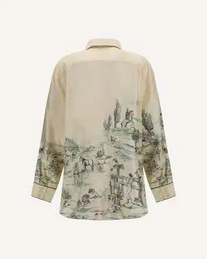 ALEMAIS Alemaïs Scout Silk Twill Shirt