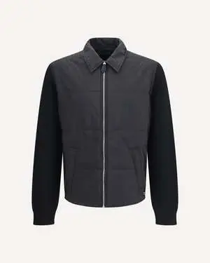 Prada Knit Jacket With Padded Front