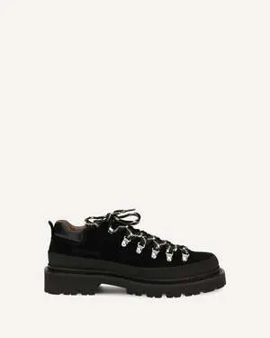 Dsquared2 Suede Lace-up Sneakers - Black