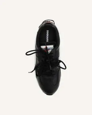 Dsquared2 Leather Lace-up Sneakers