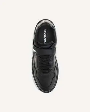 Dsquared2 Leather Strap Sneakers