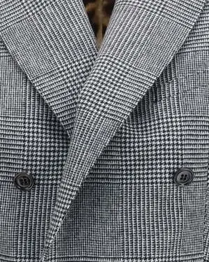 Dolce & Gabbana Prince Of Wales Double Breasted Vest