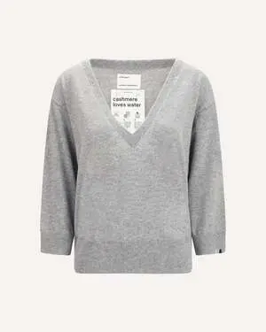 Extreme Cashmere N°491 V-neck Cashmere Sweater