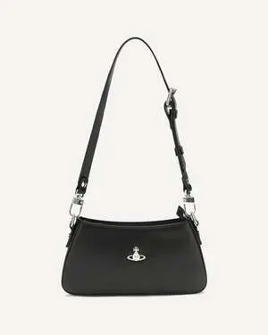 VIVIENNE WESTWOOD Tasha Phone Shoulder Bag - Black