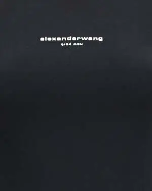 Alexander Wang Logo T-hirt - Black