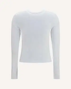 Alexander Wang Logo T-hirt - White