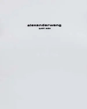 Alexander Wang Logo T-hirt - White