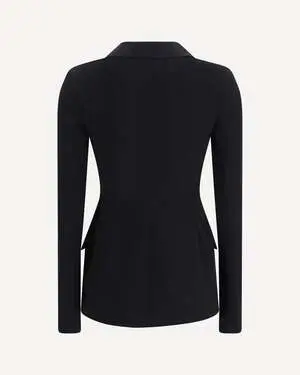 Dolce & Gabbana Stretch Wool Single Breasted Jacket