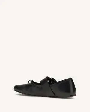 VIVIENNE WESTWOOD Alice Leather Ballerinas