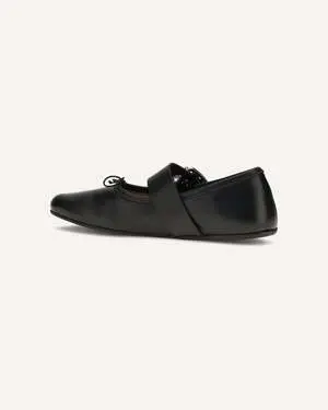 VIVIENNE WESTWOOD Alice Leather Ballerinas