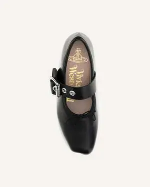 VIVIENNE WESTWOOD Alice Leather Ballerinas