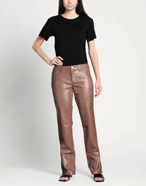 MISBHV Straight-leg Polyurethane And Viscose Pants