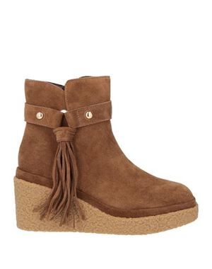 ALMA EN PENA Suede Ankle Boots With Appliqués