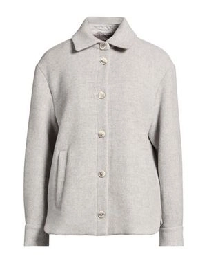 Peserico Virgin Wool Blend Flannel Overshirt
