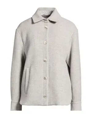 Peserico Virgin Wool Blend Flannel Overshirt