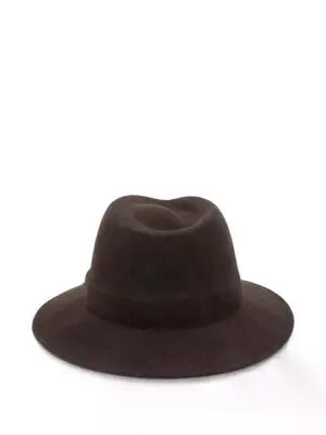 TWINSET Wool Hat - Brown