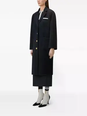Thom Browne Chest-pocket Wool Coat