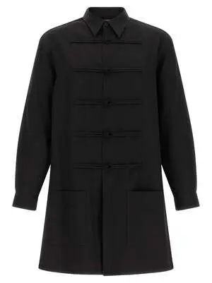 Yohji Yamamoto China Button' Shirt