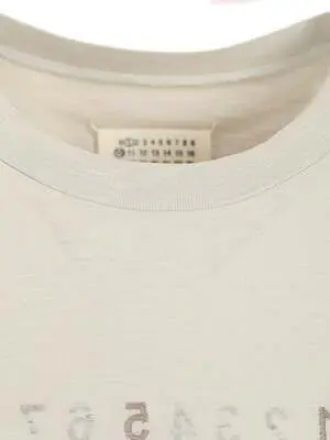 MAISON MARGIELA Embroidered Cotton T-shirt