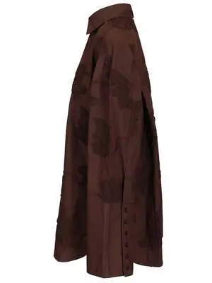 ROTATE BY BIRGER CHRISTENSEN Flower Oversized Shirt