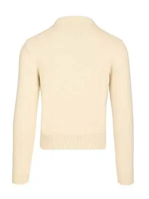 Celine Slim-fit Logo-intarsia Cashmere Sweater