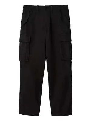 Burberry Cargo Trousers Crafted From Cotton Twill