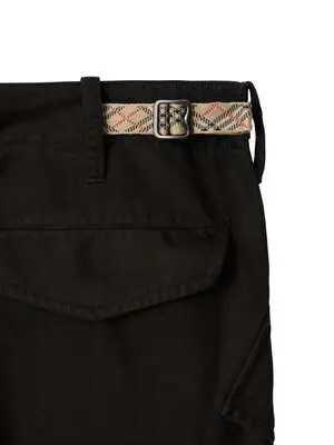 Burberry Cargo Trousers Crafted From Cotton Twill