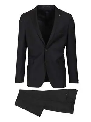 Tagliatore Bruce Suit In Super 110 S Wool - Blue