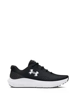 Under Armour Logo Patch Lace-up Sneakers - Black