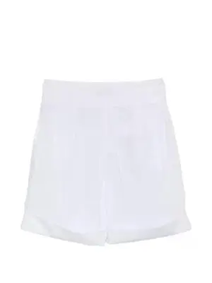 TWENTY EASY KAOS Pleated Turn-up Shorts