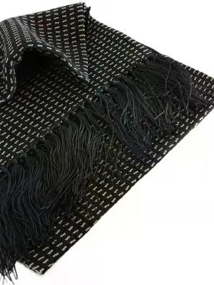 TAIGA TAKAHASHI Patterned Fringed Scarf