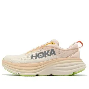 Hoka One One Hoka One One Bondi 8 Wide Sneakers Cream/vanilla