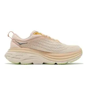 Hoka One One Bondi Wide Sneakers - Cream/vanilla