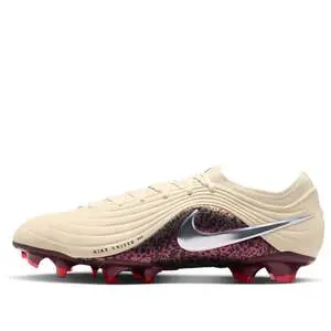 Nike United Tiempo Maestro Elite Fg Sneakers - Fossil/burgundy Crush/metallic Silver