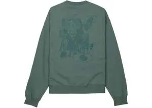 Nike Fleece Skate Crew Sweatshirt 'skate Like A Girl