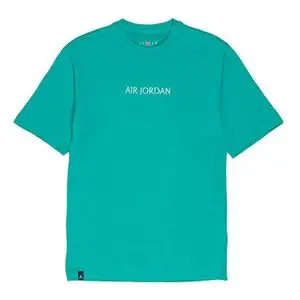 JORDAN Air Jordan Logo Tee 'new Emerald Sail' New Emerald/sail